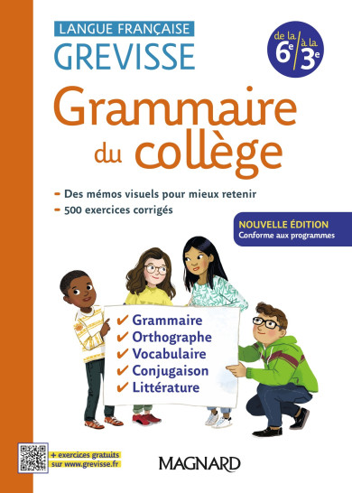 Grevisse du collège 2024 | Grevisse.fr Grevisse du collège 2024 | Grevisse.fr